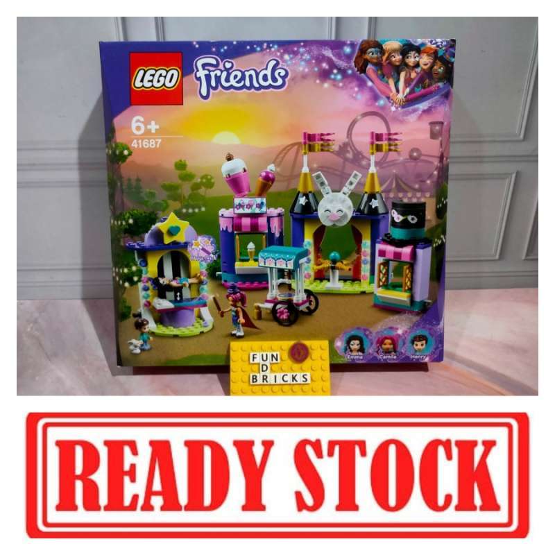 Jual LEGO 41687 Friends Magical Funfair Stalls di Seller Fun D Bricks ...
