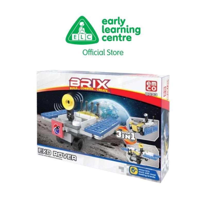 Jual Emco Brix Space 3 In 1 - Mainan Balok Susun Anak Laki Di Seller ...