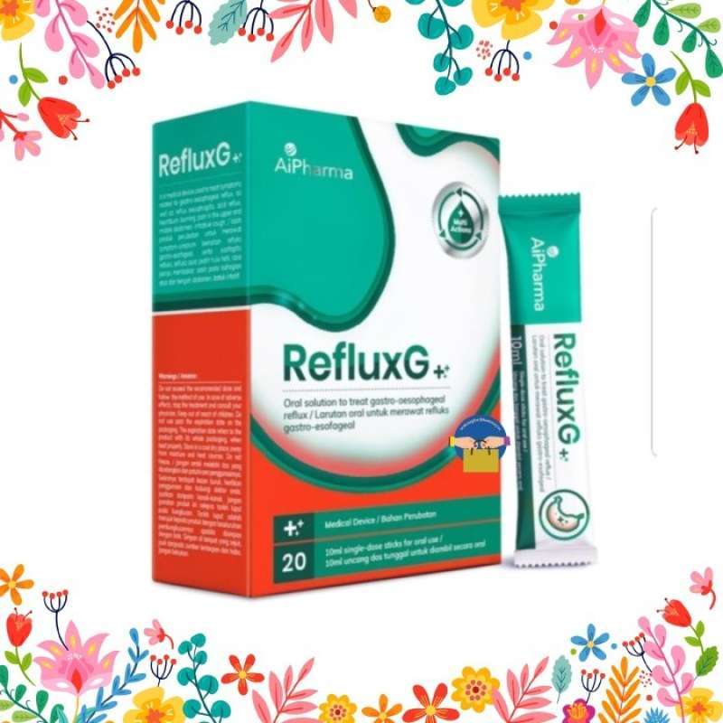 Promo Reflux G Plus Oral Solution 20 Sachet (asam Lambung Maag) New ...