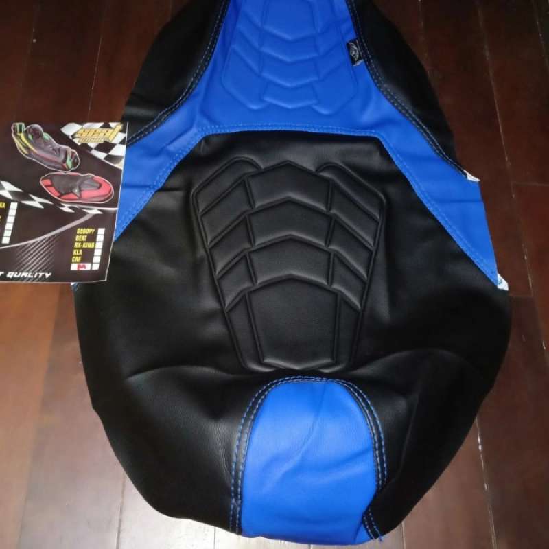 Promo Sale Jok Motor Xeon Karbu/rc/gt/125 Variasi X Ride Sale - Biru ...