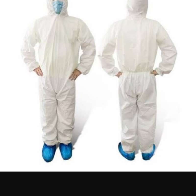 Promo Baju Apd Hazmat Bahan Parasut Anti Corona Diskon 9% Di Seller ...