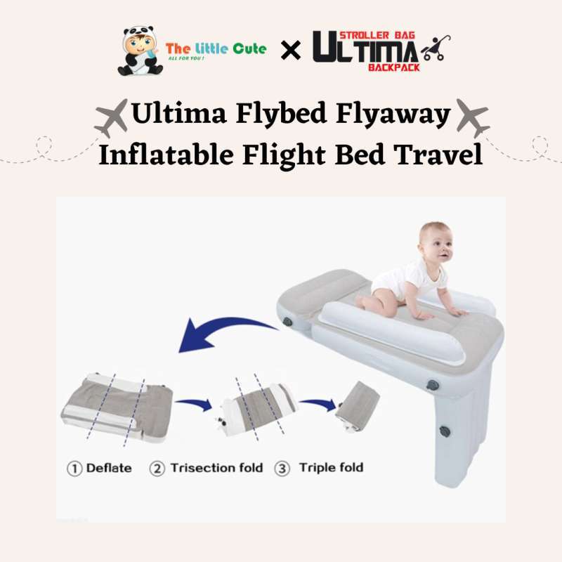 Jual Ultima Flybed Flyaway Inflatable Flight Bed Travel Kids Bed Di ...