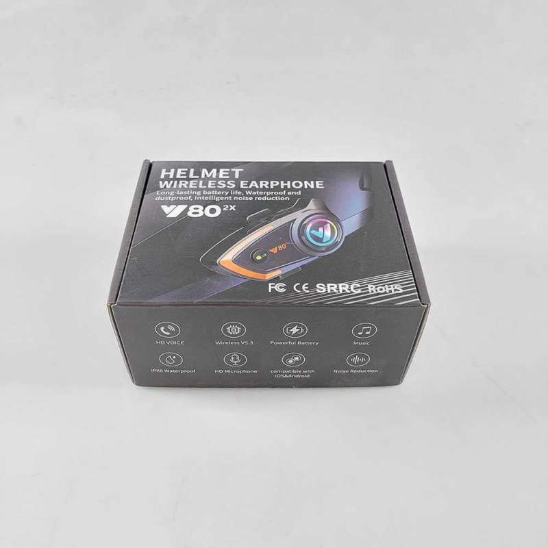 Promo Kebidumei Intercom Helm Bluetooth Headset Helmet Motorcycle Y80 ...