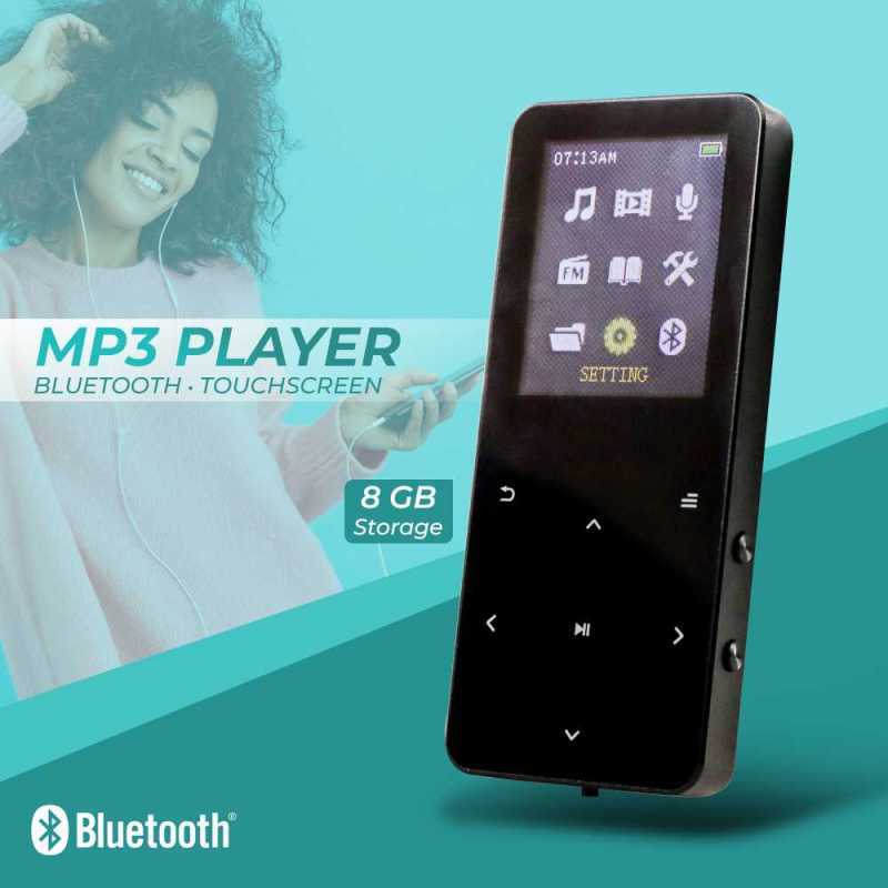 Jual Tengsen Mp3 Player Digital Audio Player Bluetooth Touchscreen Di ...