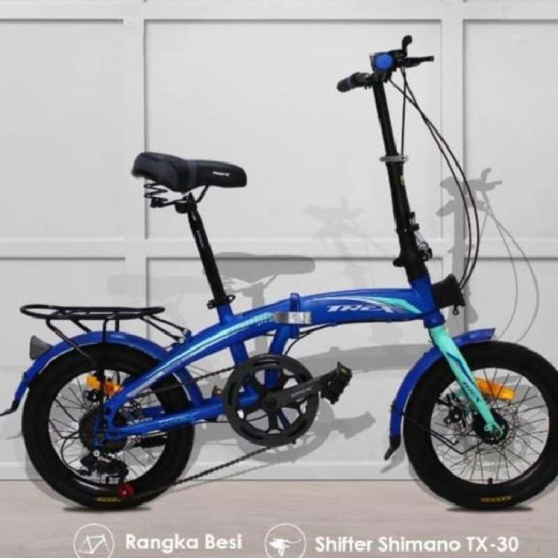 Jual Sepeda Lipat 16 Trex Xt 7 Db Boncengan Di Seller Kurnia Bike Tuban - Ronggomulyo, Kab ...