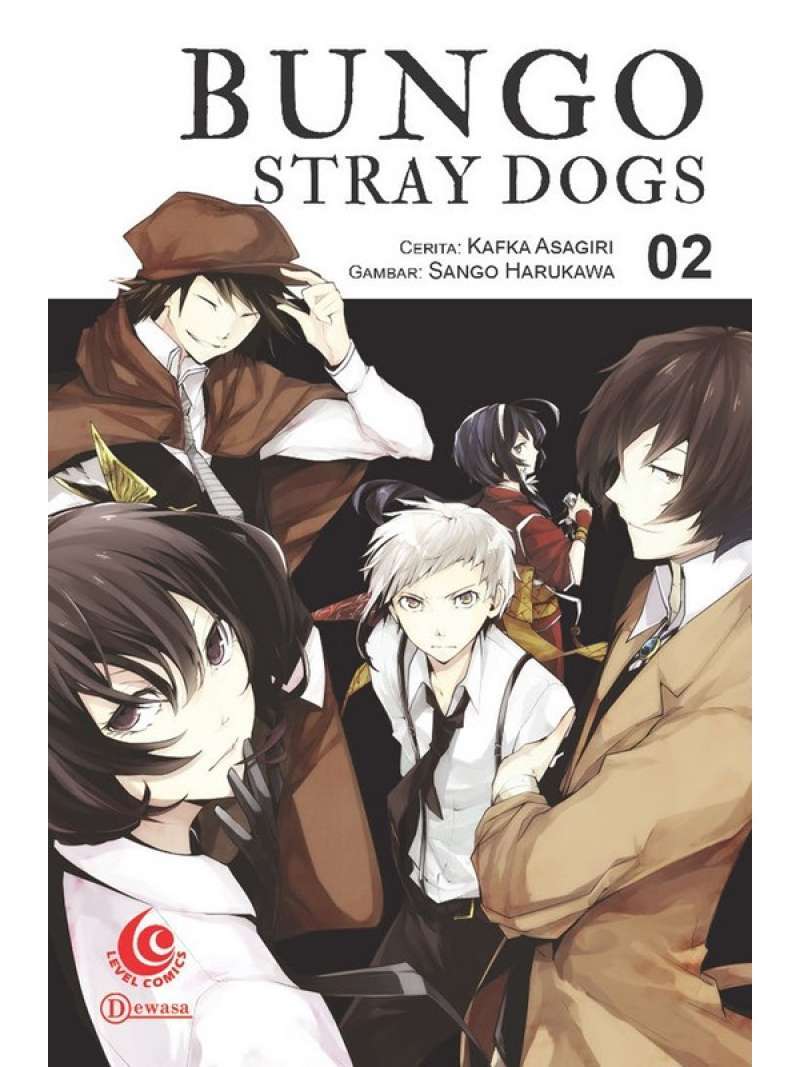 Jual Komik Bungo Stray Dogs Kafka Asagiri Sango Harukawa Level Comics Dewasa Penerbit Elex Media ...