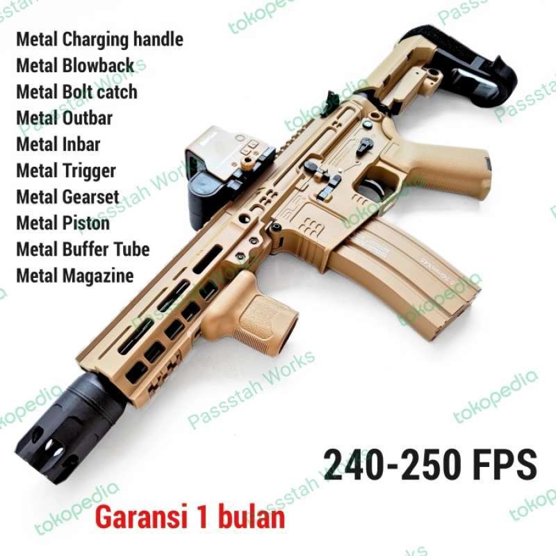 Promo Mainan Bohan Slr 5.0 Short Mk8 7 Cqb Blowback Water Gel Blaster ...
