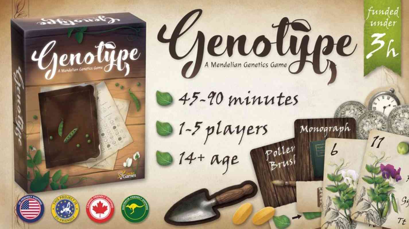 Promo Genotype: A Mendelian Genetics Game Board Game Diskon 23% Di ...