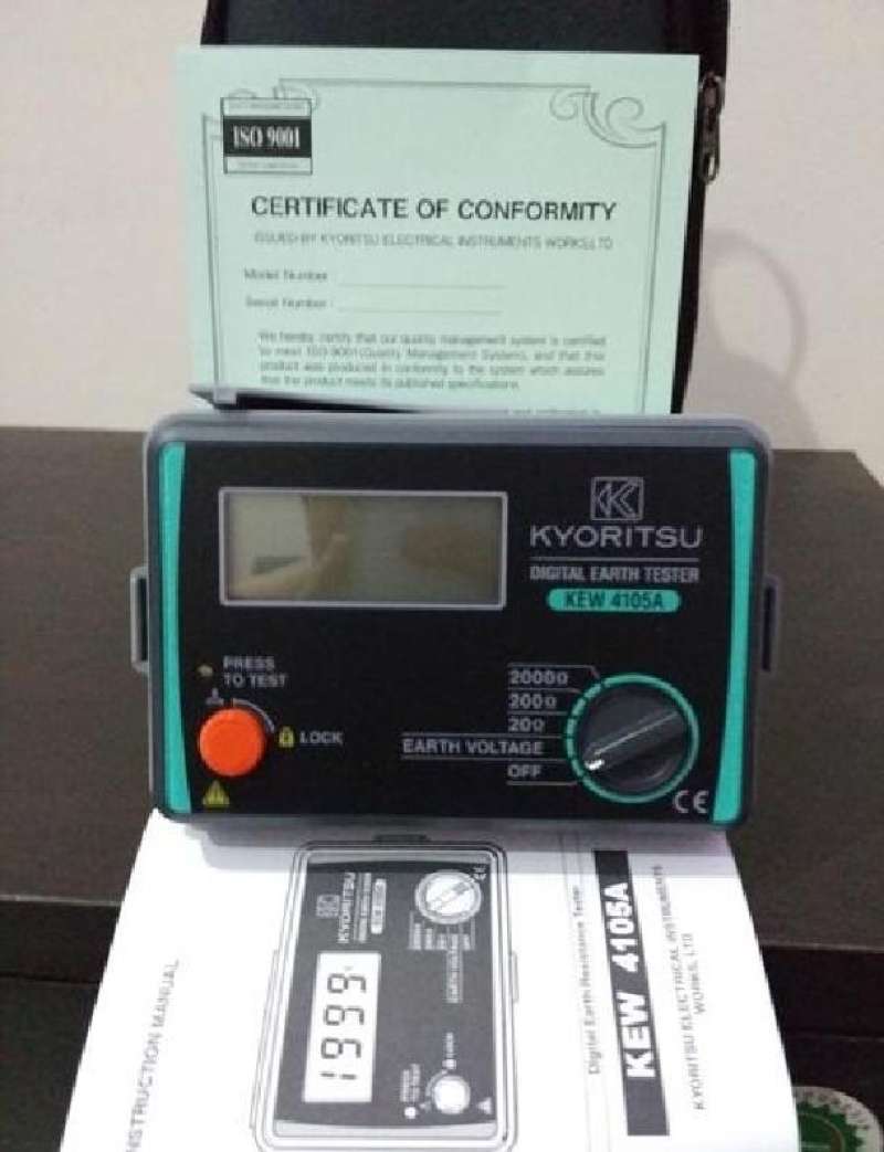 Jual Kyoritsu 4105a, Grounding Tester, Earth Tester Di Seller ...