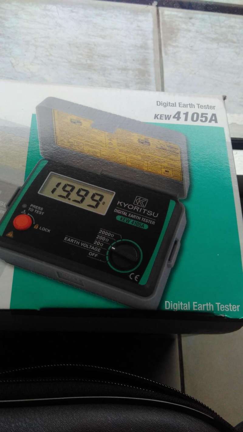 Jual Kyoritsu 4105a, Grounding Tester, Earth Tester Di Seller ...