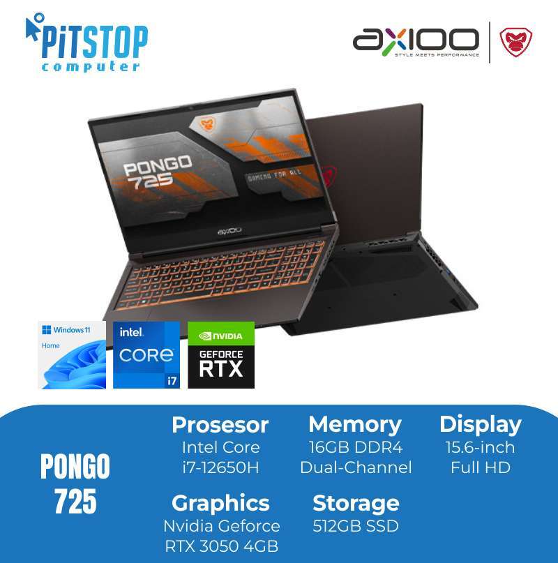 Jual Axioo Pongo 725 (core I7-12650h/ Ram 16gb/ Ssd 512gb/ Rtx 2050) Di ...