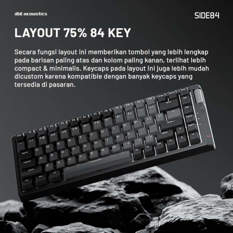 Promo Dbe Side84 Mechanical Keyboard 84 Keys South Facing 5 Pin Diskon ...