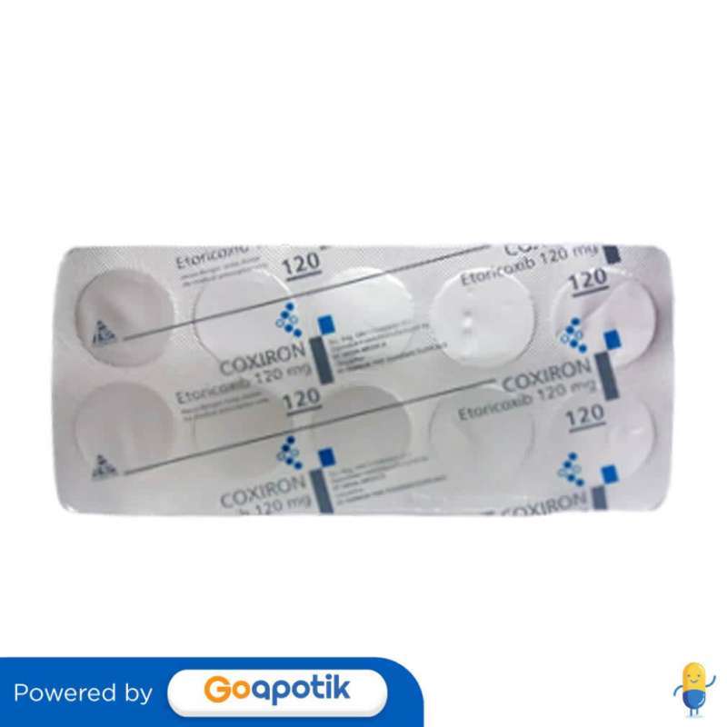 Jual Coxiron 120 Mg Strip 10 Tablet Di Seller Apotek Hanari - Tanjung ...