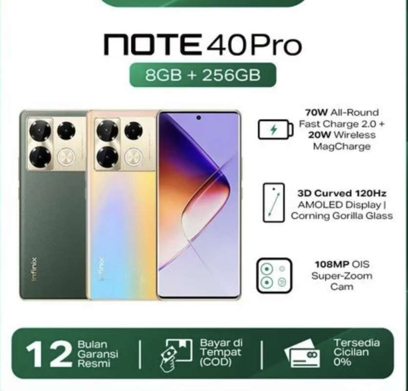 Jual Infinix Note 40 Pro 8/256 Garansi Resmi Di Seller Your Home Partner - Pedurungan - Kota ...