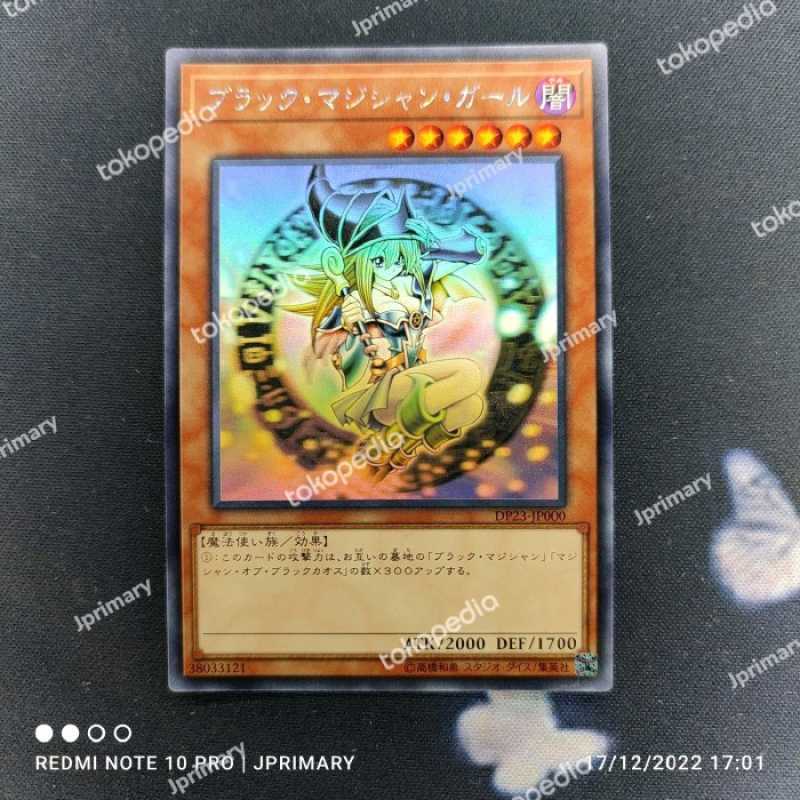 Promo Yugioh Ocg Dark Magician Girl Dp23-jp000 Ghost Rare Diskon 23% Di Seller Megariya ...