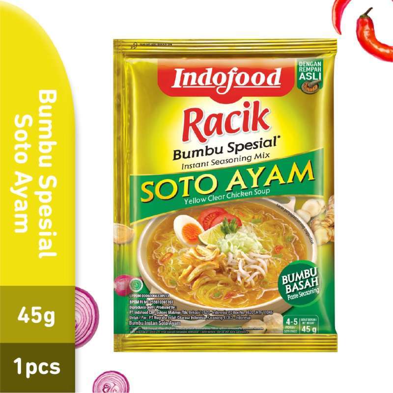 Jual Indofood B.racik Spc Soto Ayam 45gr Di Seller Tiptop Online ...