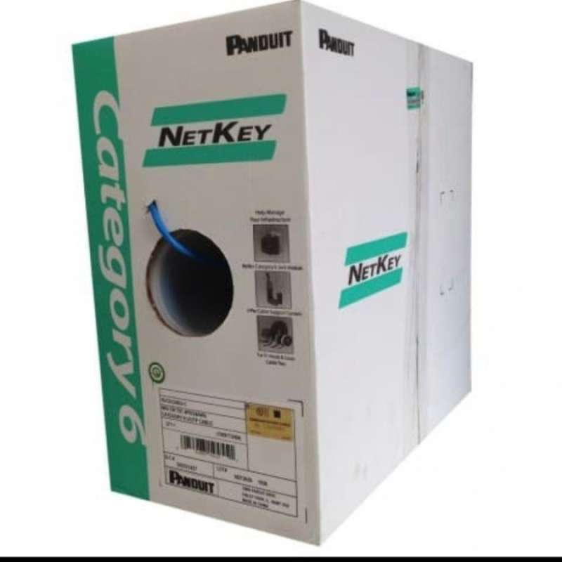 Promo Kabel Cat 6 Panduit Netkey / Kabel Utp Panduit Netkey Cat6 Diskon ...