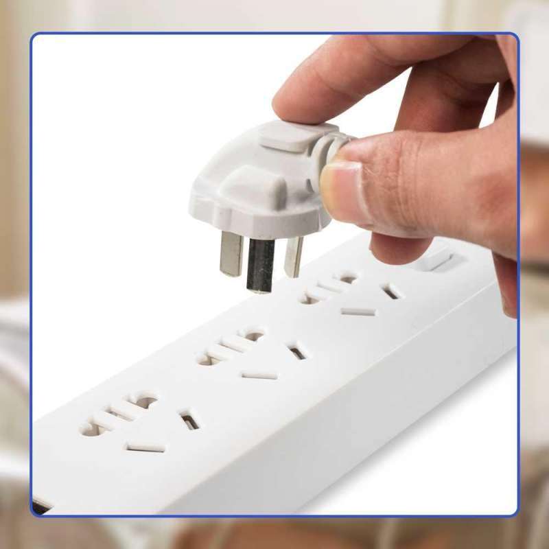 Jual Jrdq Powerstrip 3 Usb Port And 3 Electric Plug With Led Light T ...