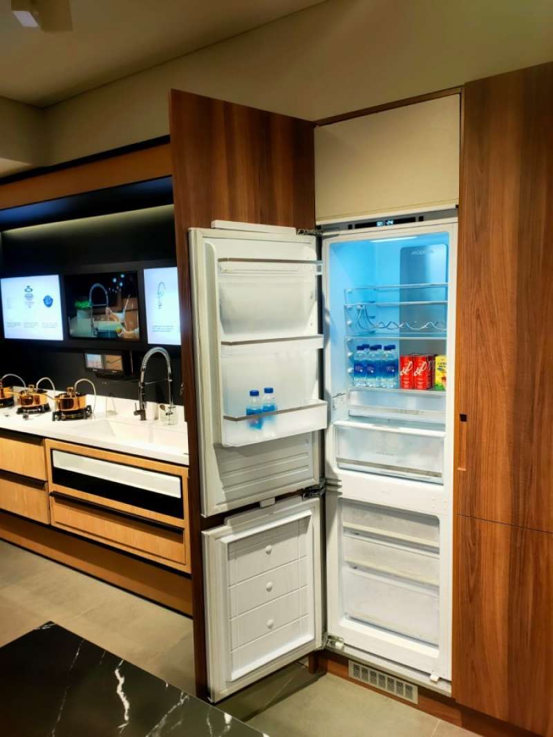 Jual Modena Rf 2930 W - Kulkas Tanam 2 Pintu Kapasitas 310 Liter Di ...