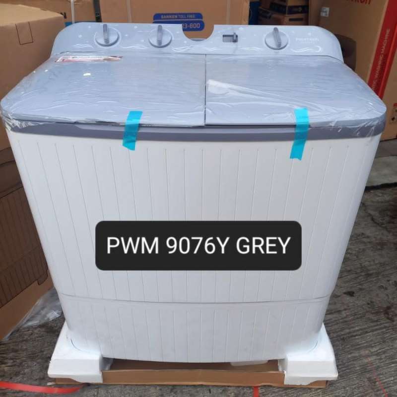 Jual Mesin Cuci Polytron 9kg Manual 2 Tabung Tipe Pwm-9076 Di Seller ...