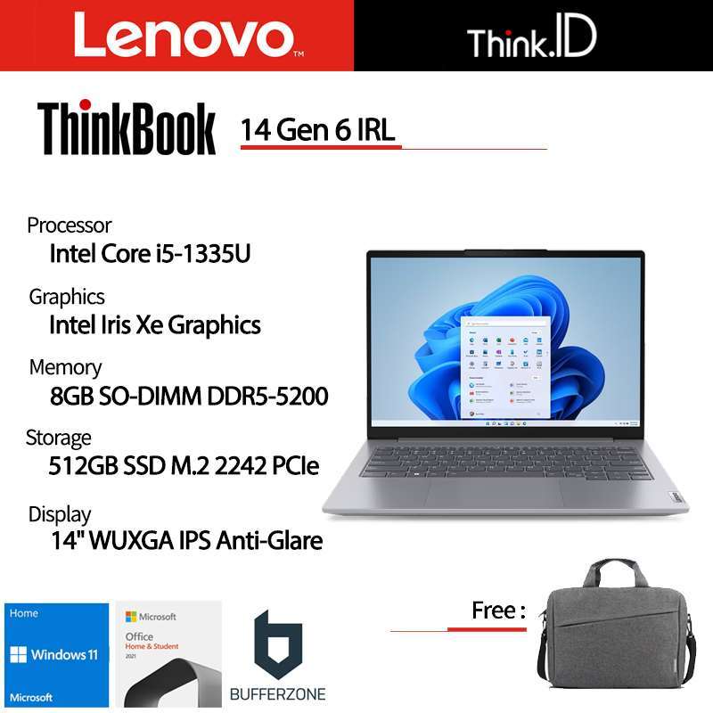 Promo Lenovo Thinkbook G Irl I U Gb Gb Nvme Ips Win H Ohs Diskon Di Seller