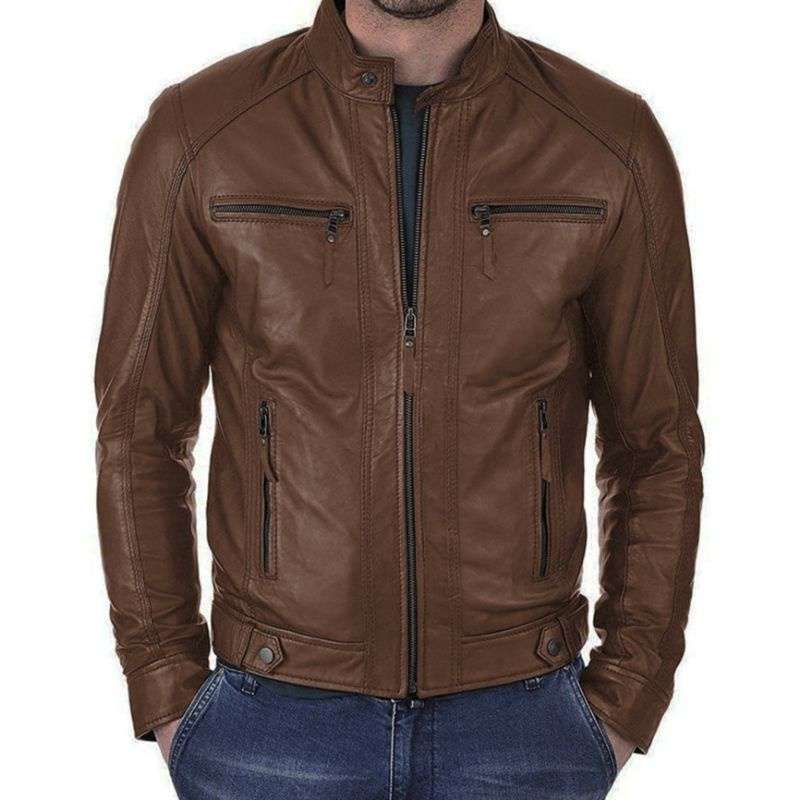 Promo Wolfs Jaket Kulit Pria 100% Kulit Asli Domba Garut/ Jaket Kulit ... Promo Wolfs Jaket Kulit Pria 100% Kulit Asli Domba Garut/ Jaket Kulit ...