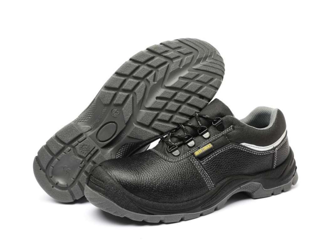 Jual Sepatu Safety Shoes Low Cut Ujung Besi Hitam - 39 - 43 Di Seller ...