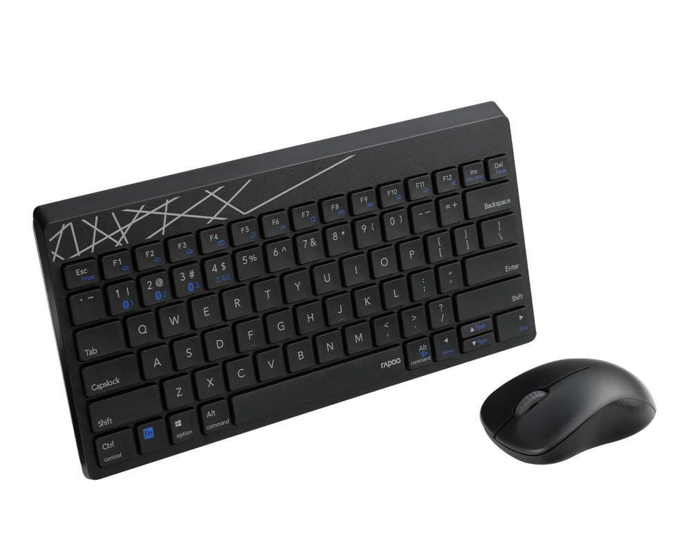 Promo Rapoo 8000m / K800m Multi-mode Wireless Keyboard Without Mouse ...