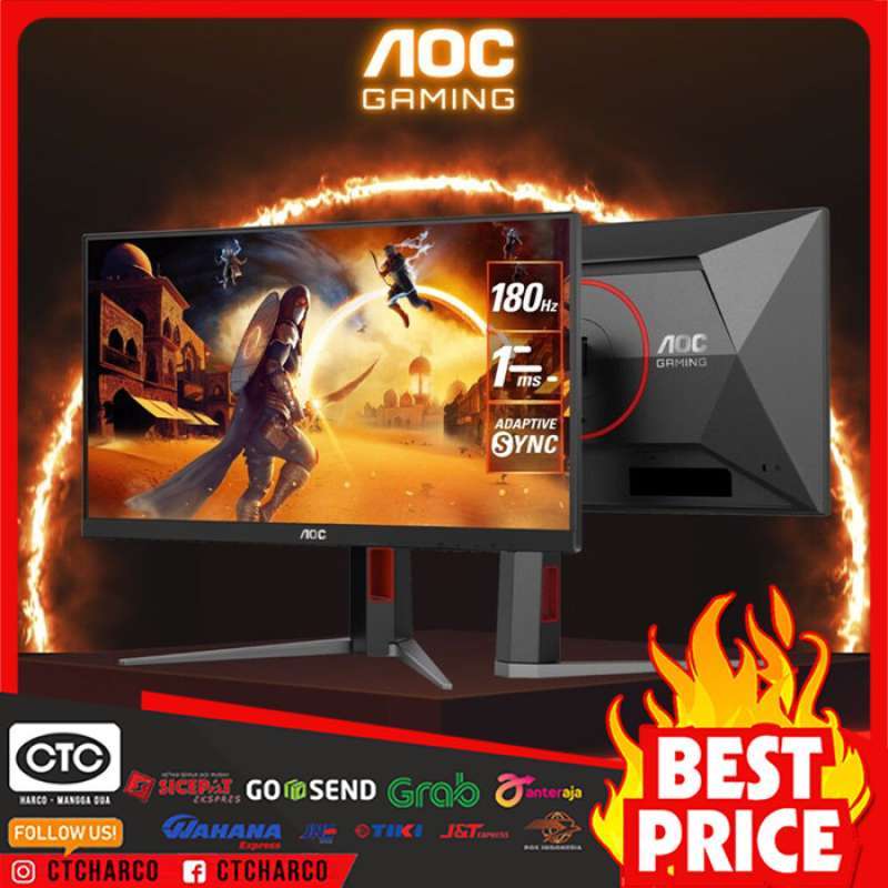Promo Monitor Led Aoc 27g4 27inch 180hz Full Hd Adaptive Sync Hdr10 ...