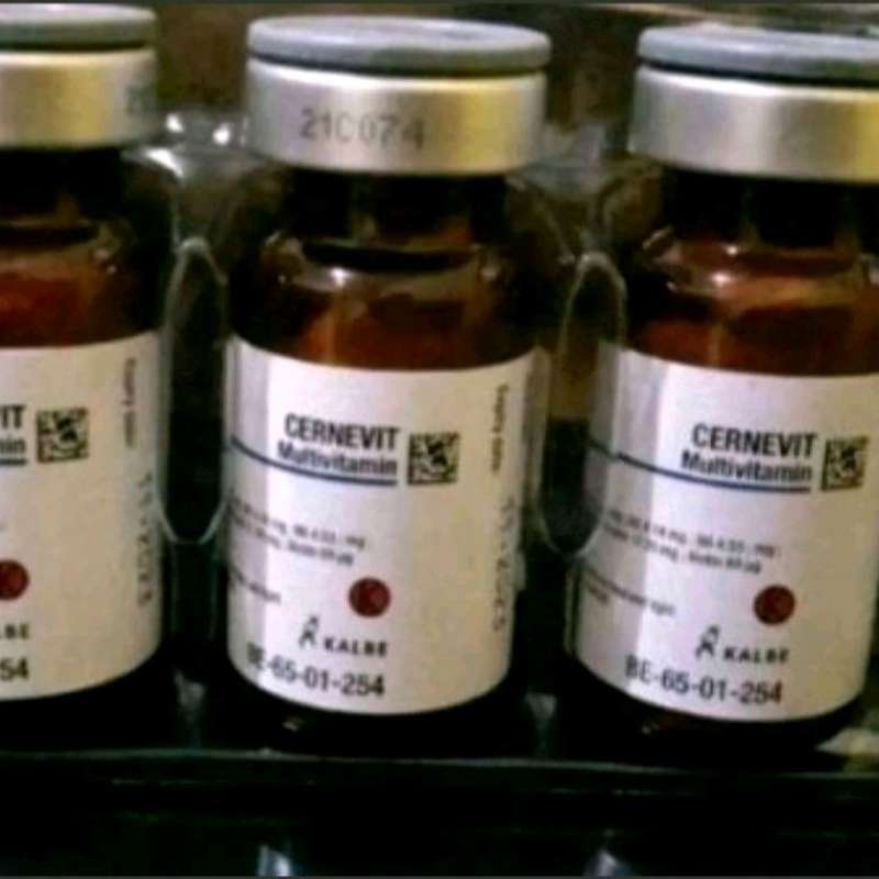 Jual Ready Stok Vit Cernevit750multivitamin Di Seller Apotek Adam Jaya ...
