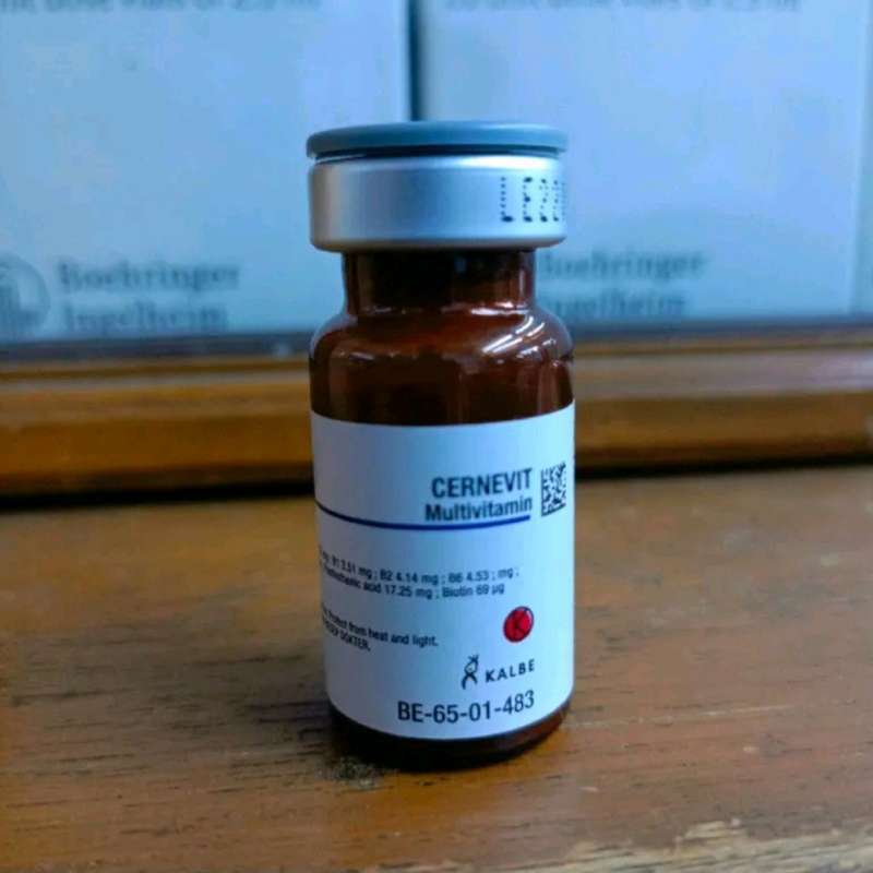 Jual Ready Stok Vit Cernevit750multivitamin Di Seller Apotek Adam Jaya ...