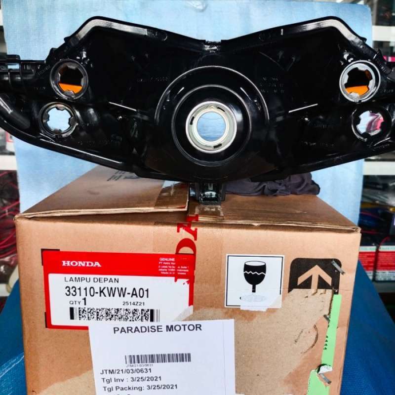 Promo Reflektor Lampu Depan Honda Absolute Revo Kww Asli Original Hgp ...