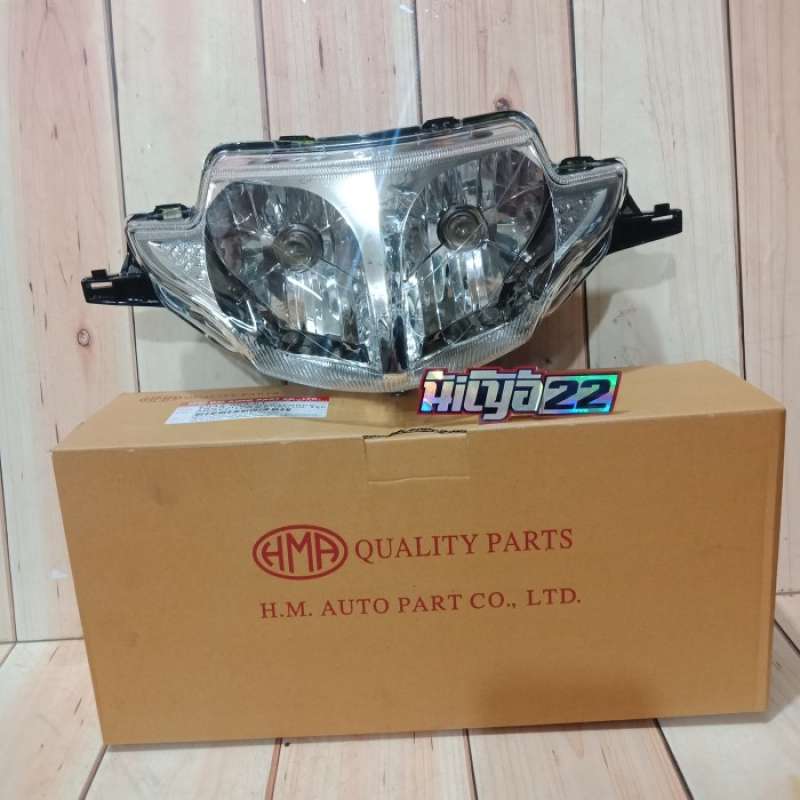 Promo Reflektor Hma Wave 125 Supra X 125 Mata 2 Headlamp Lampu Depan ...