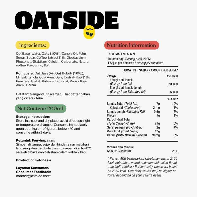 Promo Oatside Oatmilk Rasa Chocomalt 200 Ml Kemasan Dengan Sedotan ...