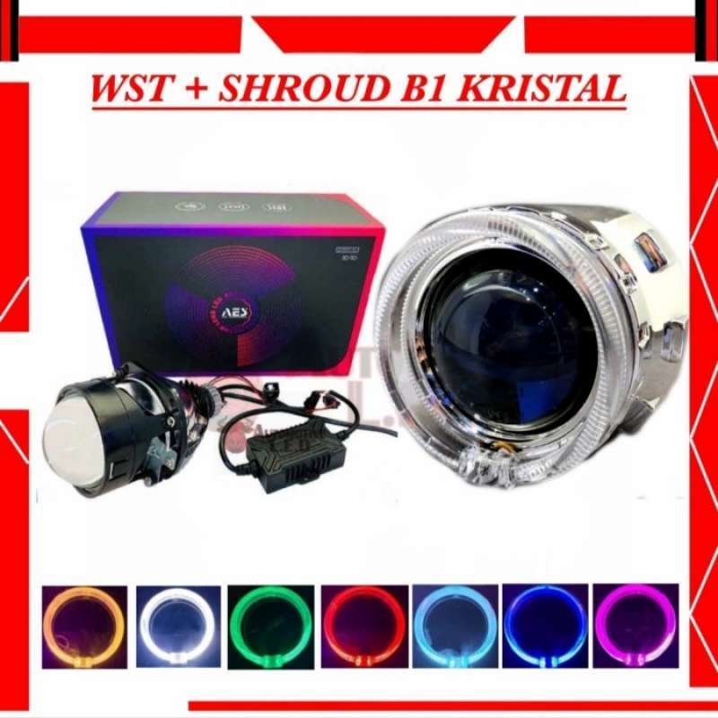 Jual Biled Wst Aes Paketan Shroud 2,5 Inchi | Biled Projector Aes Wst ...