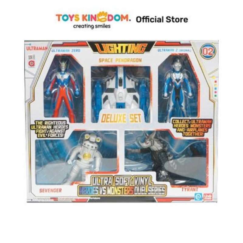 Jual Ultraman Set Action Figure Heroes Vs Monster Duel 2 Di Seller Toys ...