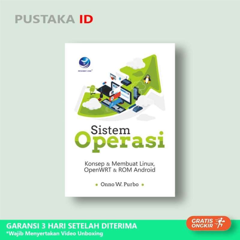 Jual Buku Sistem Operasi, Konsep Dan Membuat Linux Openwrt Dan Rom ...