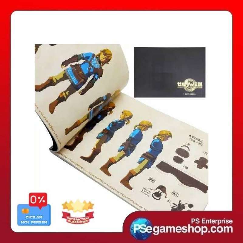 Jual The Legend Of Zelda Tears Of The Kingdom Art Book / Artbook Zelda ...
