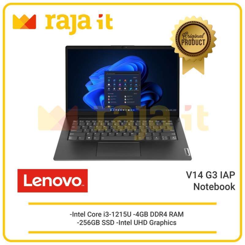 Promo Lenovo Laptop V14 G3 Iap Intel Core I3 1215u 4gb 256gb 82ts00alid Diskon 14% Di Seller ...