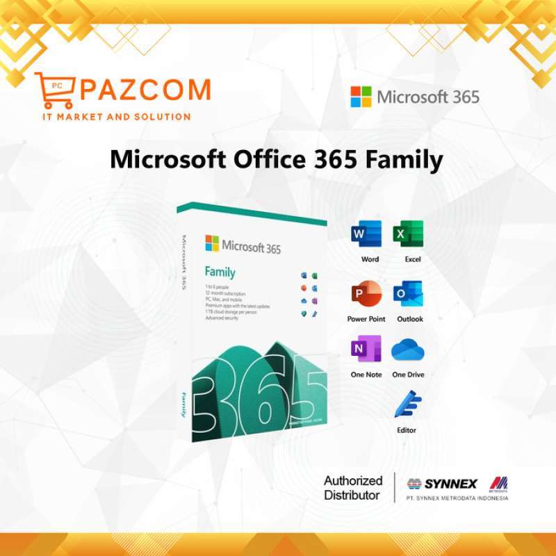Promo Microsoft Office 365 Family Diskon 23% Di Seller Pinglan Store ...
