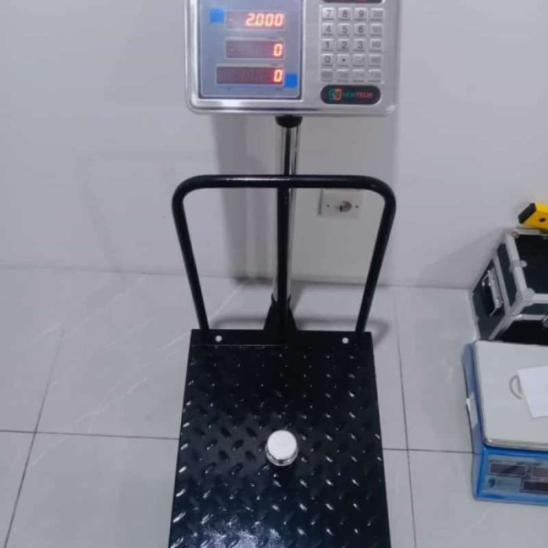 Promo Timbangan Barang Digital 200 Kg / Timbangan Duduk Newtech 200kg Diskon 23% Di Seller ...