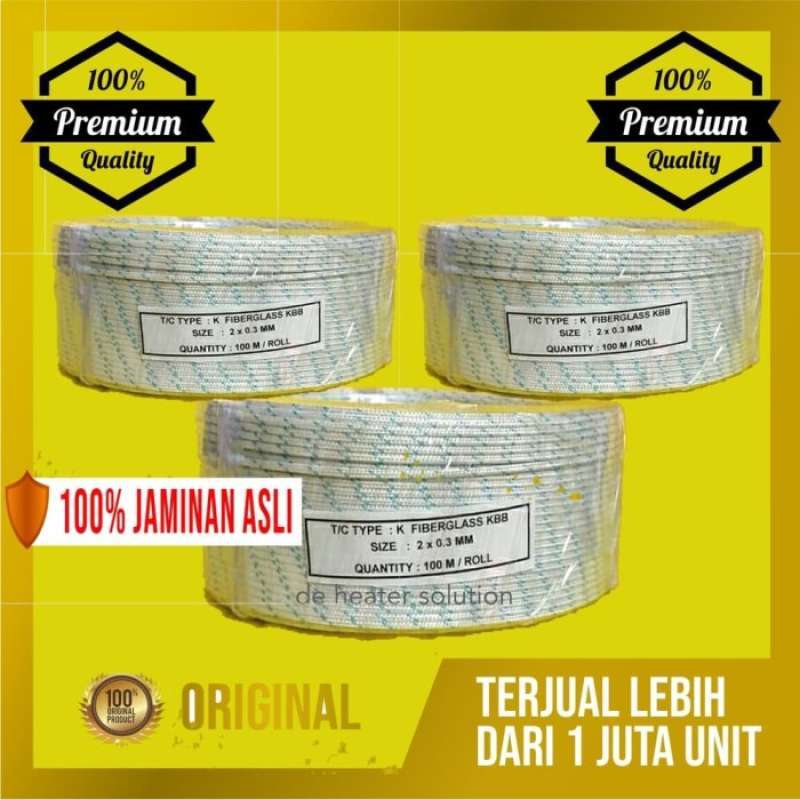 Promo Kabel Sensor |thermocouple Type K Fiberglass Diskon 23% Di Seller ...
