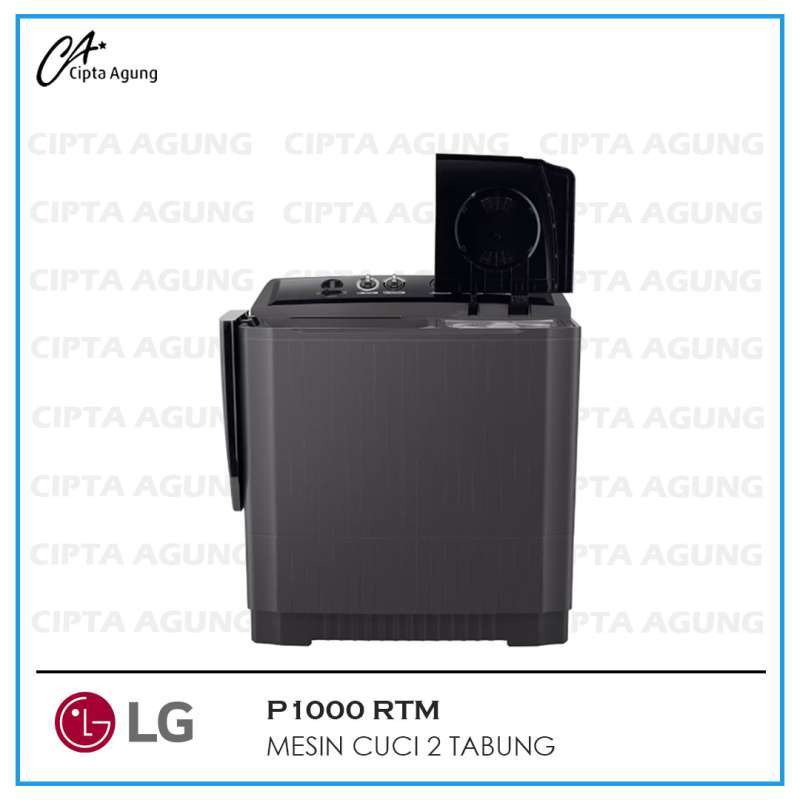 Promo Lg Mesin Cuci 2 Tabung 10 Kg P1000rtm / P1000 Rtm Diskon 2% Di ...
