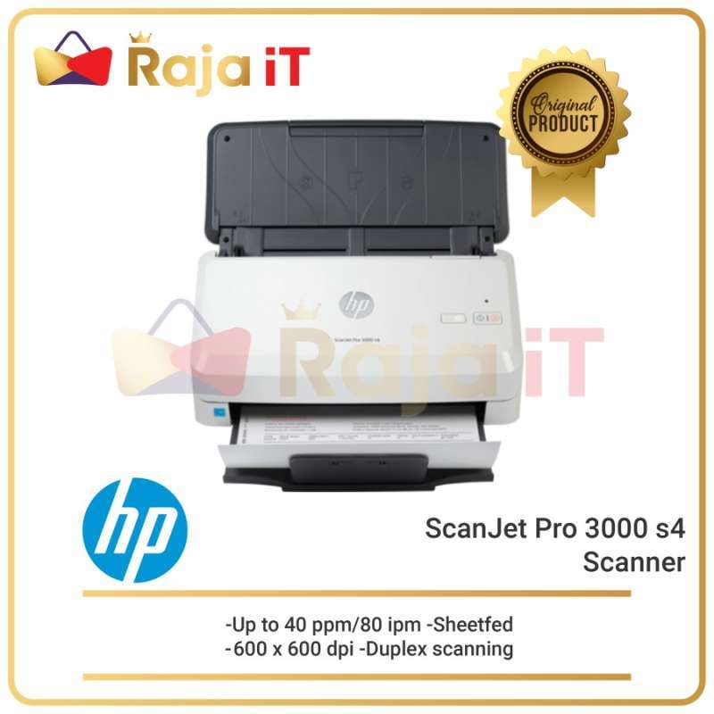 Jual Hp Scanner Scanjet Pro 3000 S4 Sheet-feed Scanner (6fw07a) Di ...