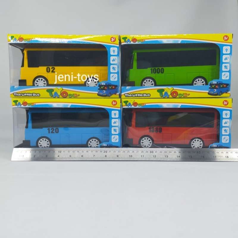 Promo Mainan Bus Tayo Baterai Ada Lampu Dan Suara Diskon 50% Di Seller ...