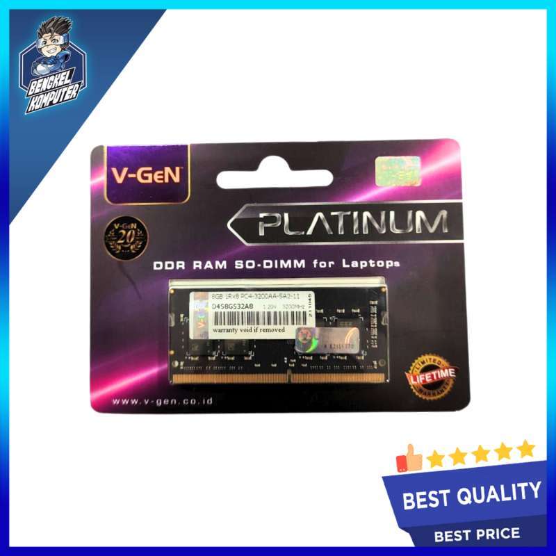 Jual Ram Vgen 8gb Ddr4 3200mhz Sodimm Di Seller Bengkelkomputerptk ...