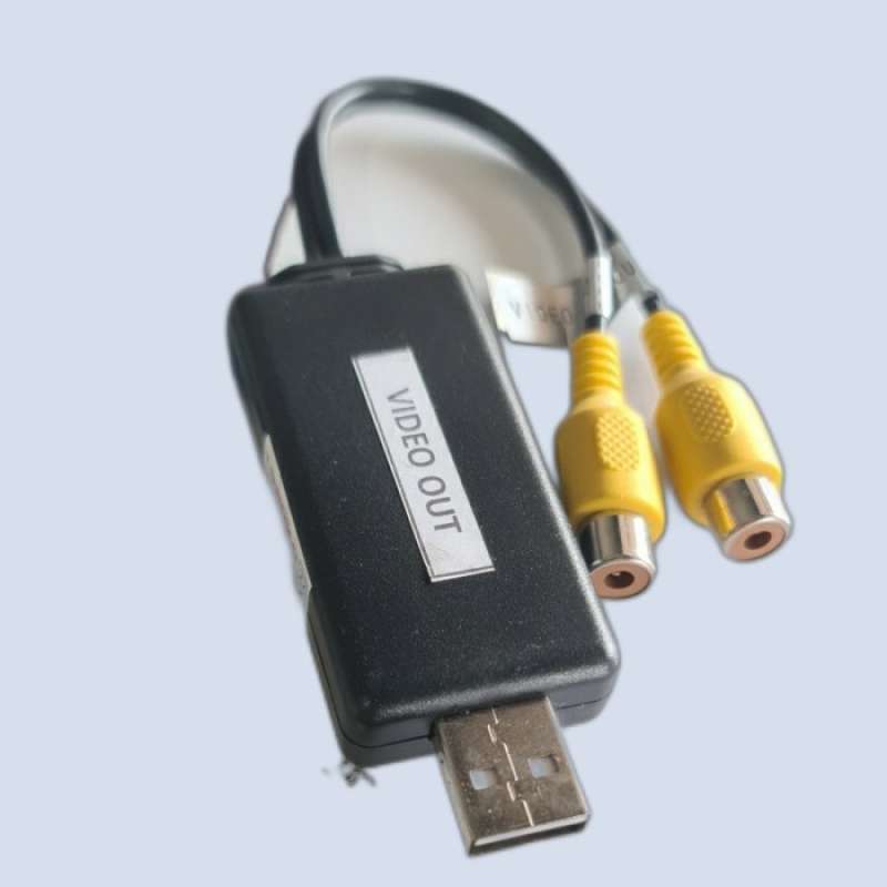 Promo Video Out Usb To Rca Merk Tomiko Dari Hu Ke Monitor Roof /headres ...