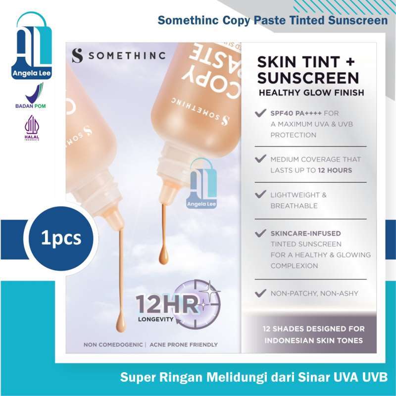 Jual Somethinc Copy Paste Tinted Sunscreen Spf 40 Pa ++++ Skin Tint ...
