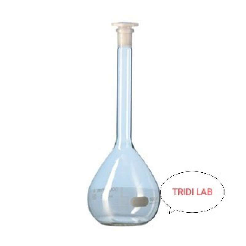 Promo Volumetric Flask Glass Duran 1000ml Class A - Labu Ukur Kaca 1000 ...