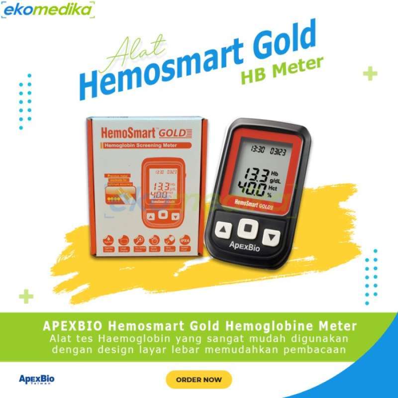 Promo Alat Cek Hemoglobin Hb Apexbio Hemosmart Gold Hemoglobine Meter ...